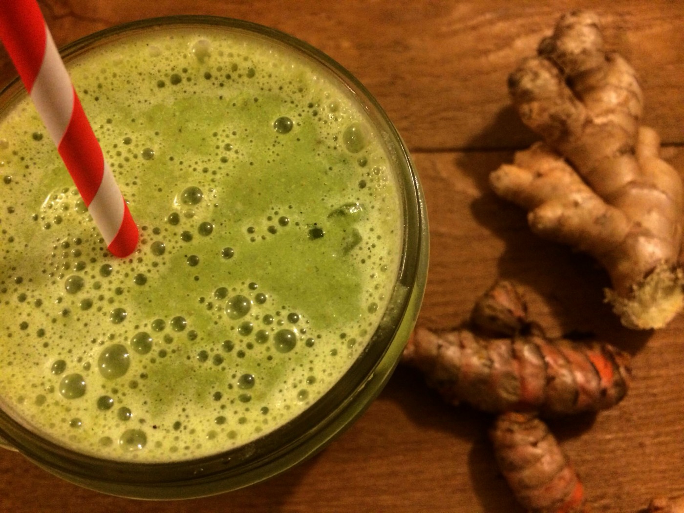 Gingered Green Smoothie - Monica Spoelstra Metz