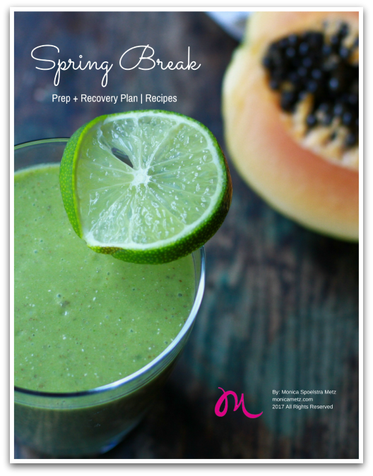 Support immune and digestive system with Spring Break Smoothie